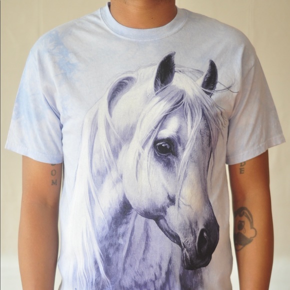 Vintage | Shirts | Vintage Stallion Tshirt | Poshmark